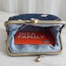 Bunny Rabbit on Blue Wallet Card Holder Coin Purse With Kiss Clasp - Etsy