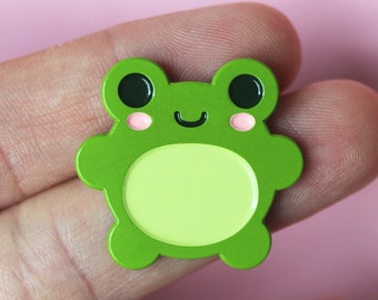 Frog Pond Potion Enamel Pin Kawaii Magic Lily Pad Lapel Pin, Potion ...