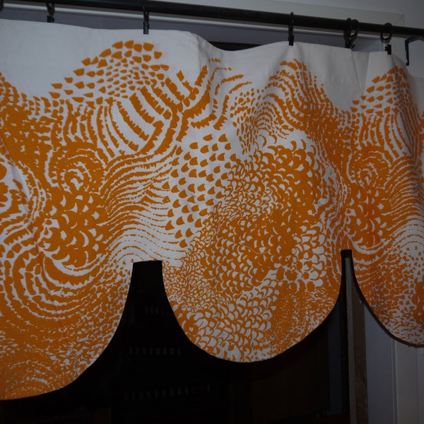 Yellow Valance - Etsy