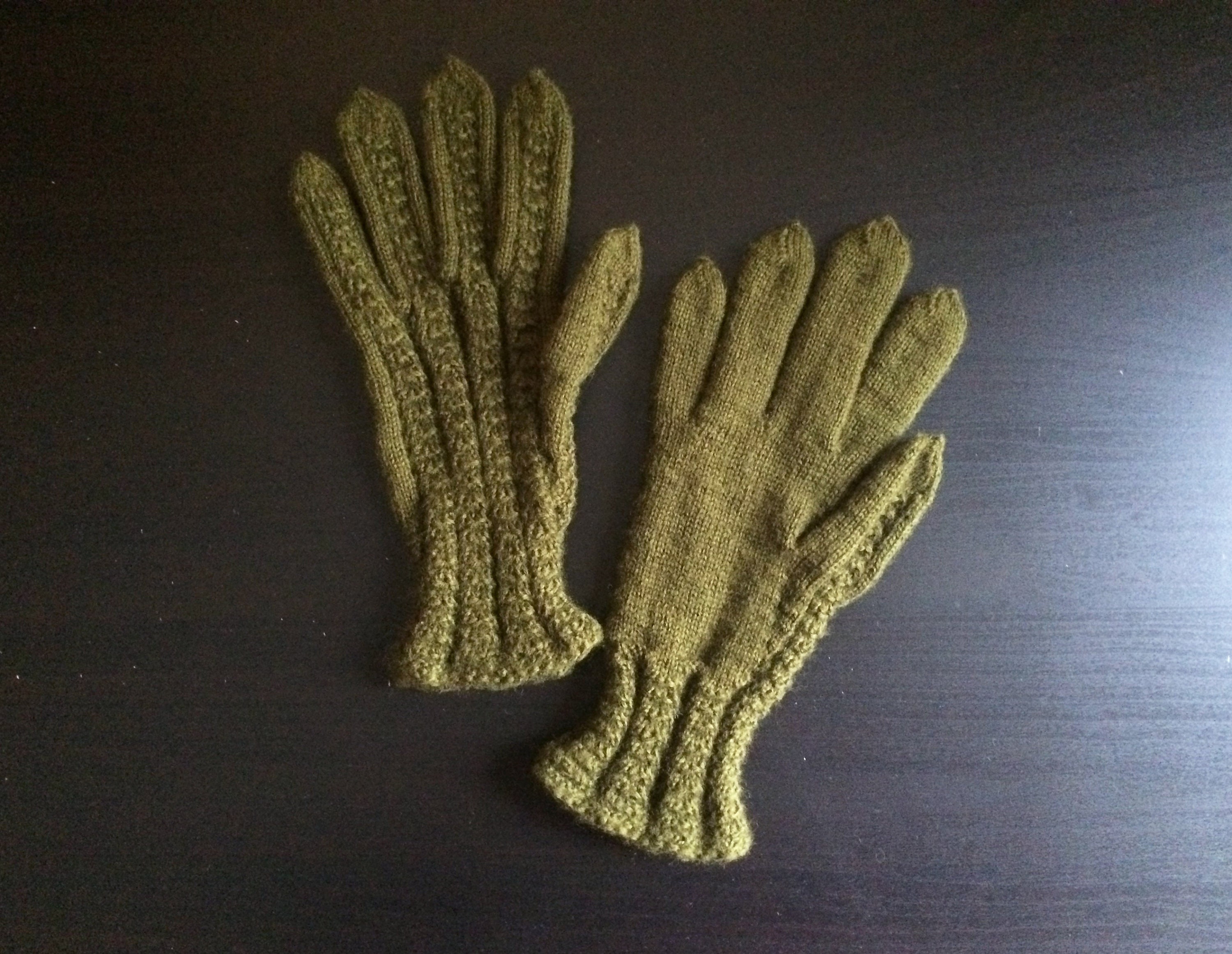 Nordic Gloves Knitting Pattern