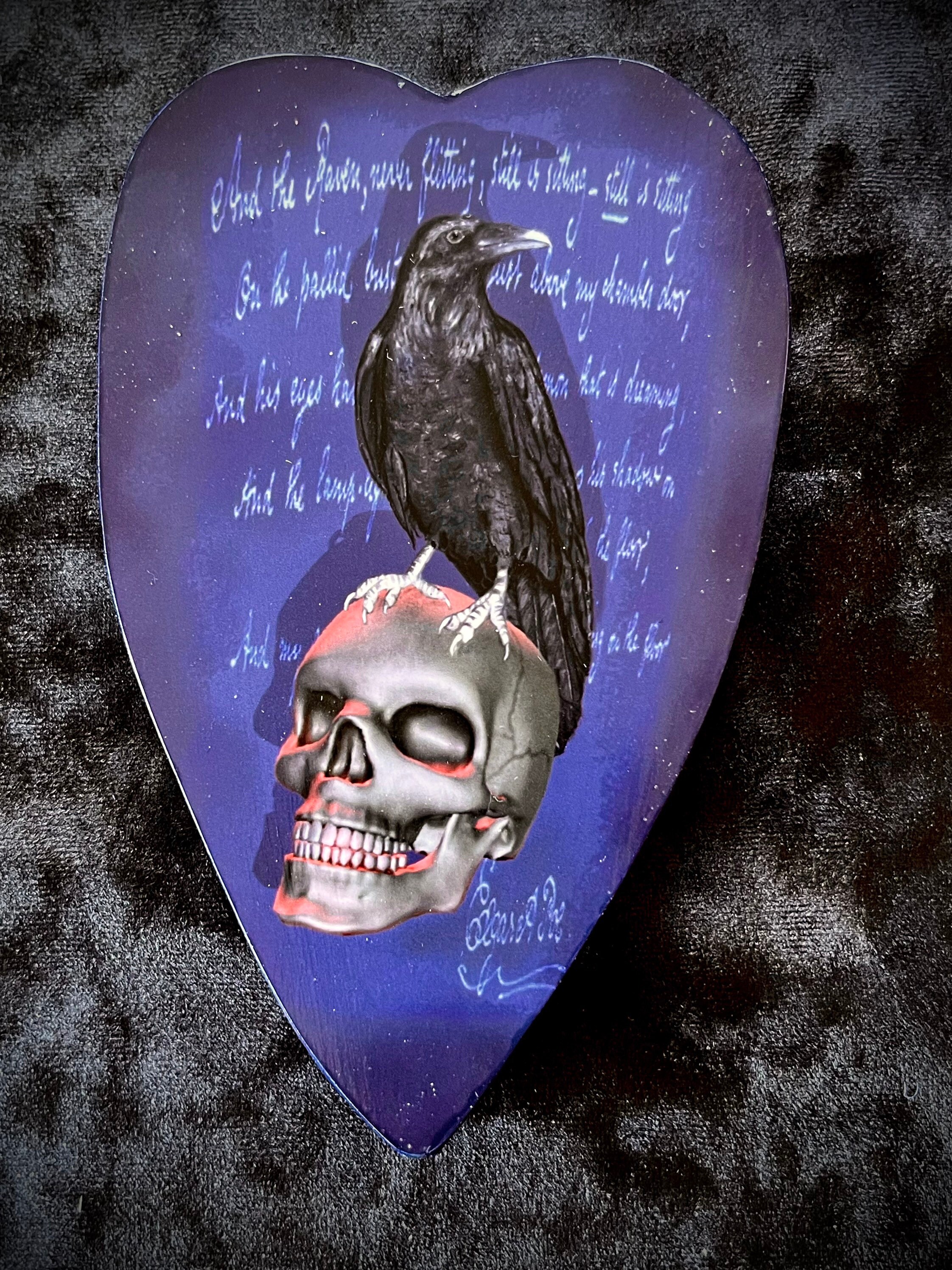 Edgar Allan Poe Ouija Board. ghost of Poe - Etsy