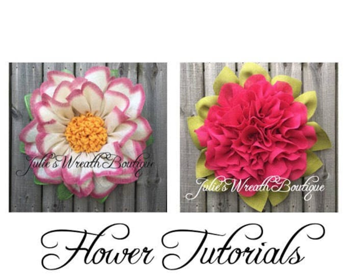 Wreath Tutorials, Apple Blossom Tutorial, Marigold Tutorial, DIY ...