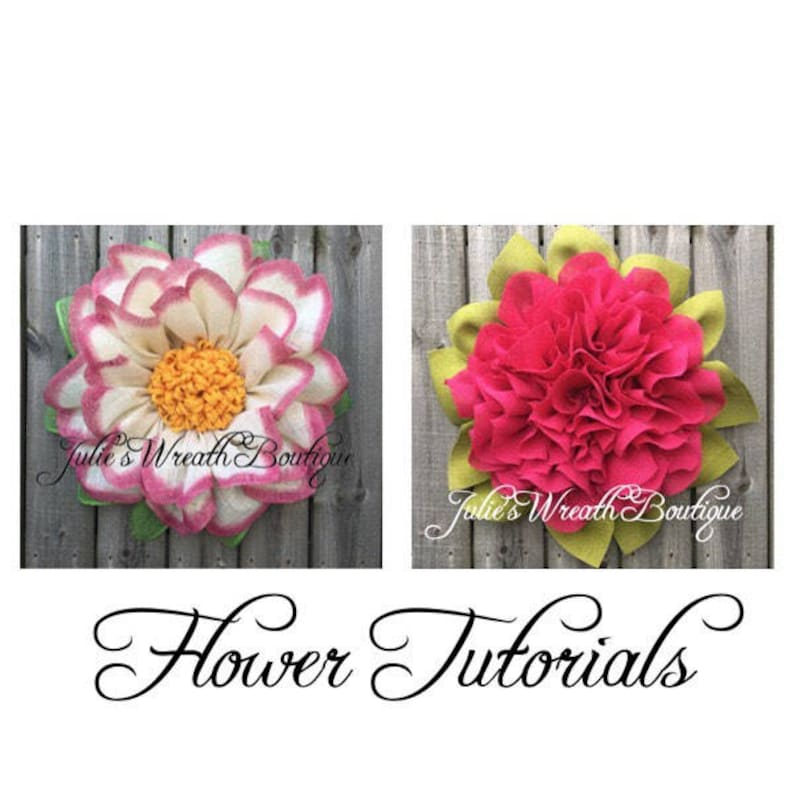 Wreath Tutorials, Apple Blossom Tutorial, Marigold Tutorial, DIY ...