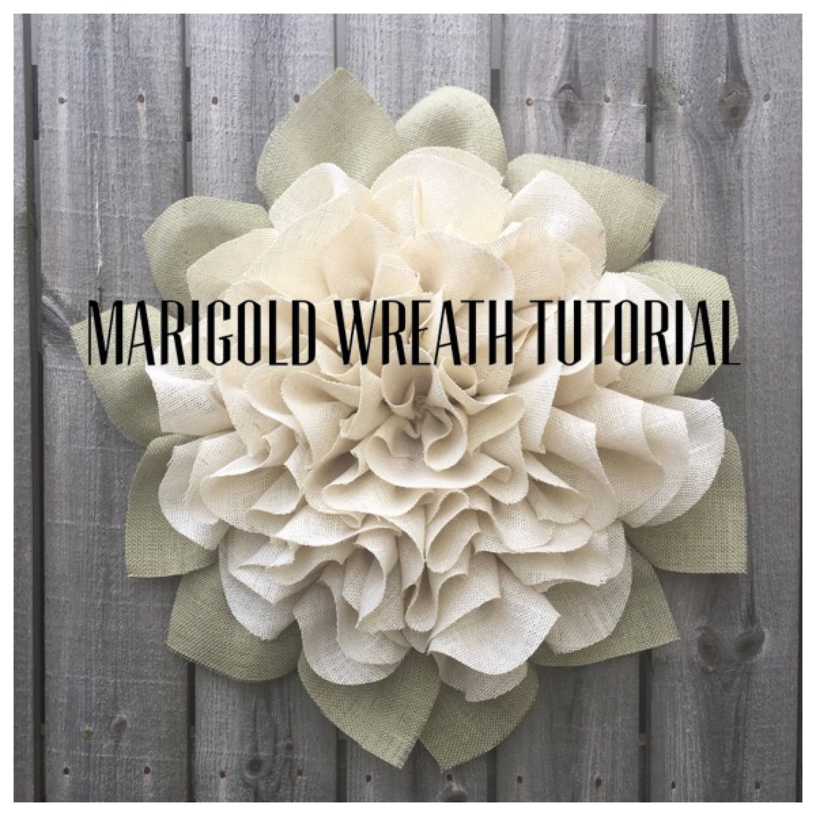 Marigold Wreath Tutorial, Marigold Wreath Video Tutorial, DIY Tutorial ...