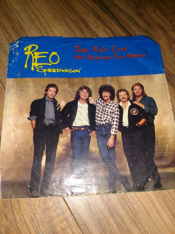 Reo Speedwagon That Ain T Love Accidents Can Happen 45 Etsy