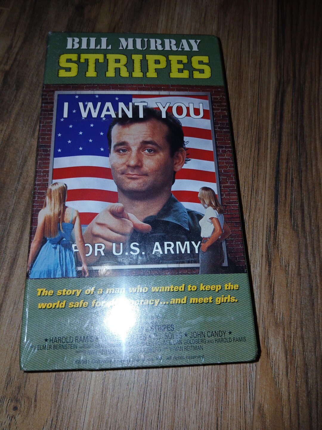 Stripes VHS Bill Murray New Sealed - Etsy