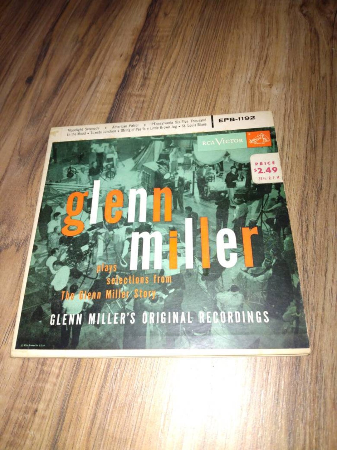 Glenn Miller Plays Selections From the Glenn Miller Story 2 45s EPB ...