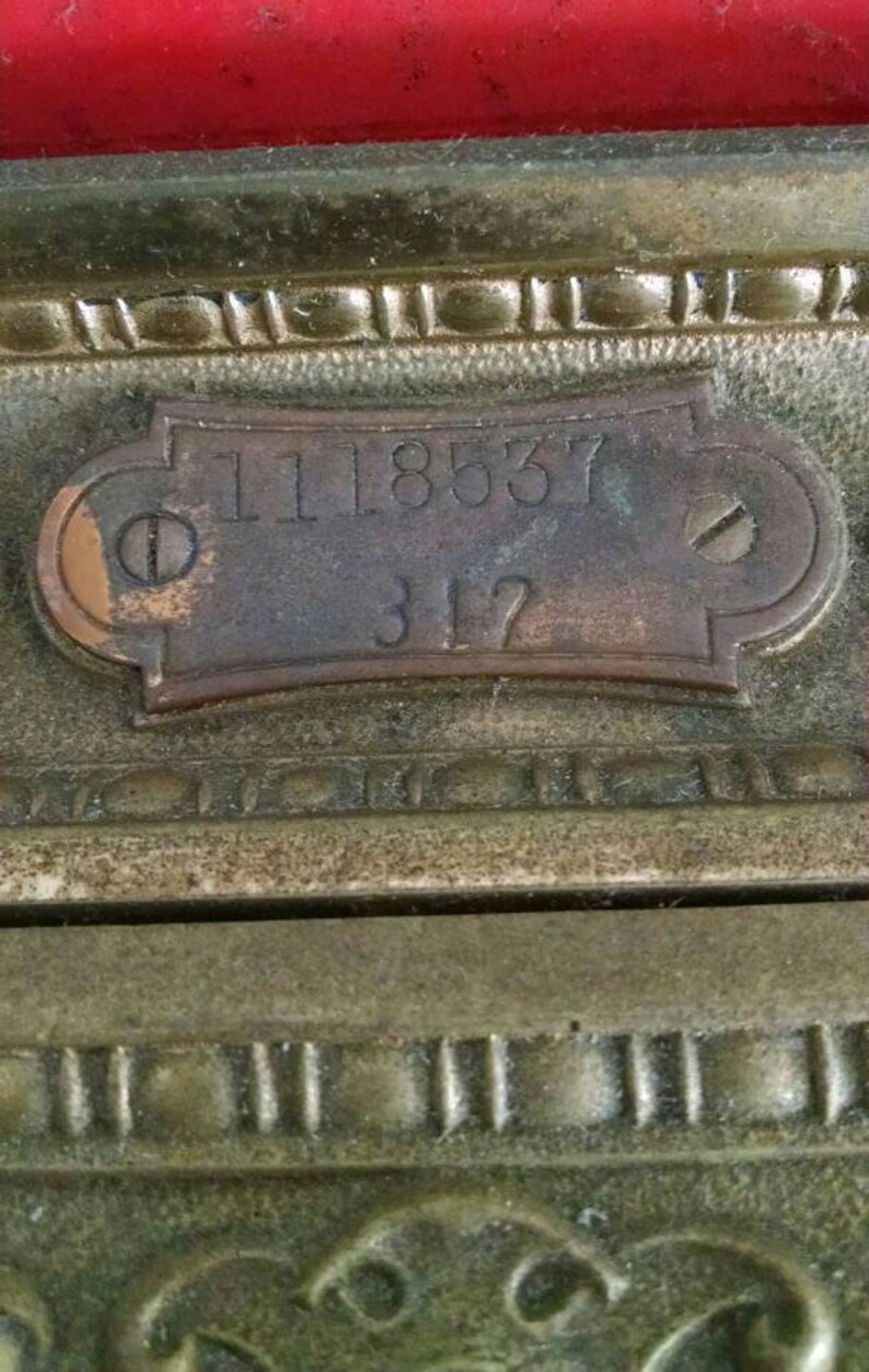 Antique National Cash Register No 317 Missing Glass - Etsy