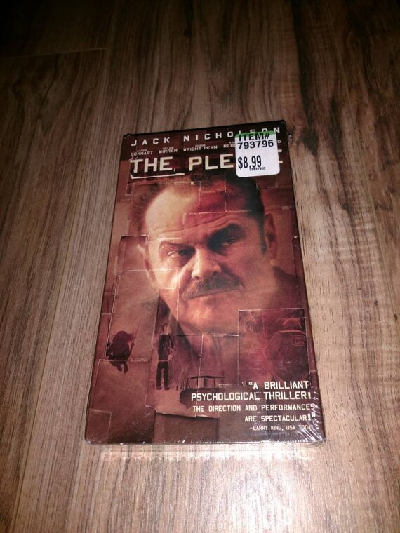 The Pledge With Jack Nicholson on VHS New Sealed - Etsy