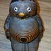 Vintage Cryptomeria Hand Carved Wood Tanuki Figurine - Etsy