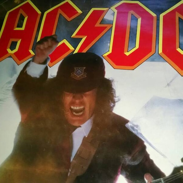 Vintage Acdc Poster - Etsy