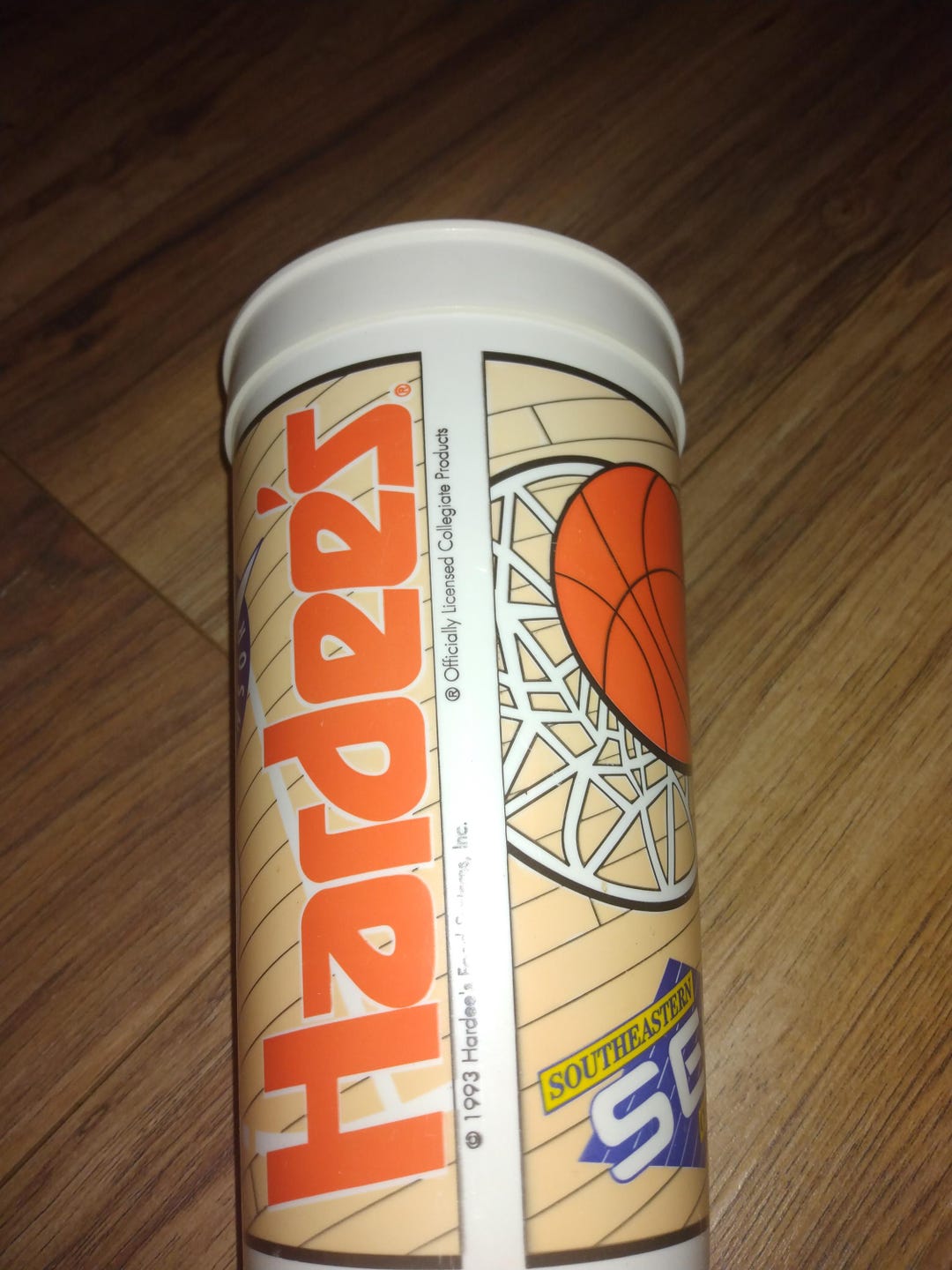 Vintage Hardee's SEC 1993 Plastic Cup - Etsy