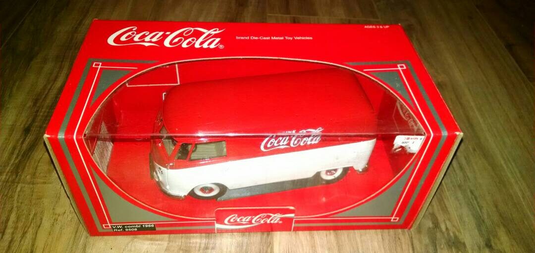 Vehicles Toys Push & Pull Toys 1960 Volkswagen VW Coca Cola Van Diecast ...