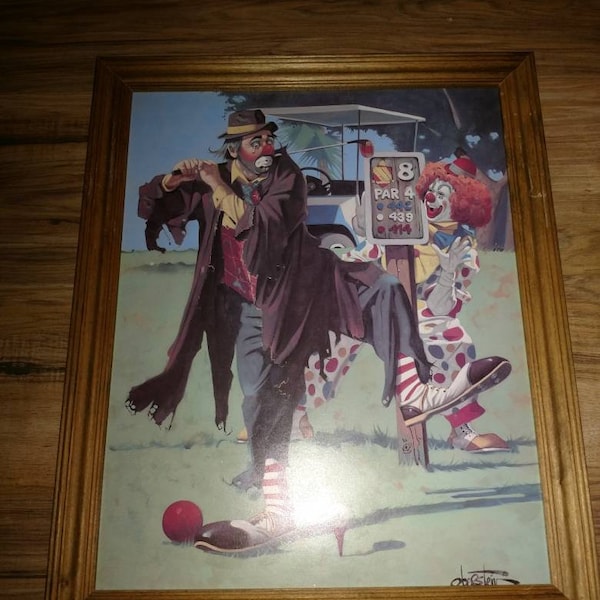 Golf Clown - Etsy