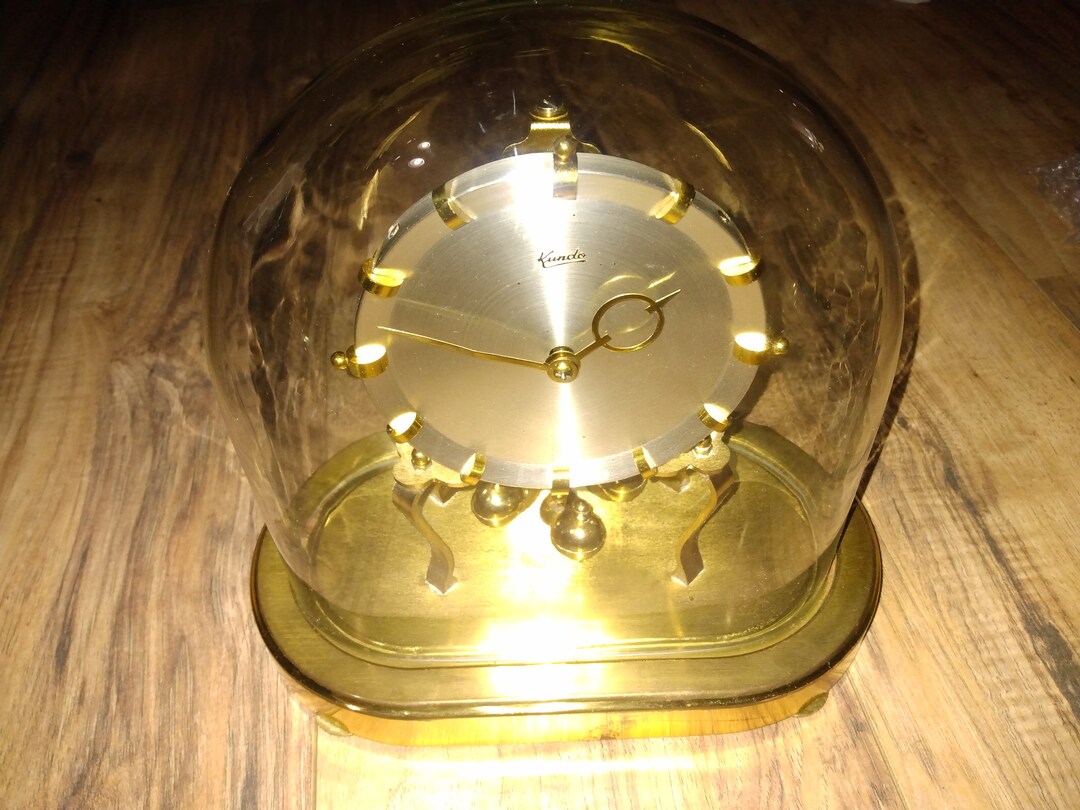 Vintage Kundo Dome Mantel Clock Parts or Repair - Etsy