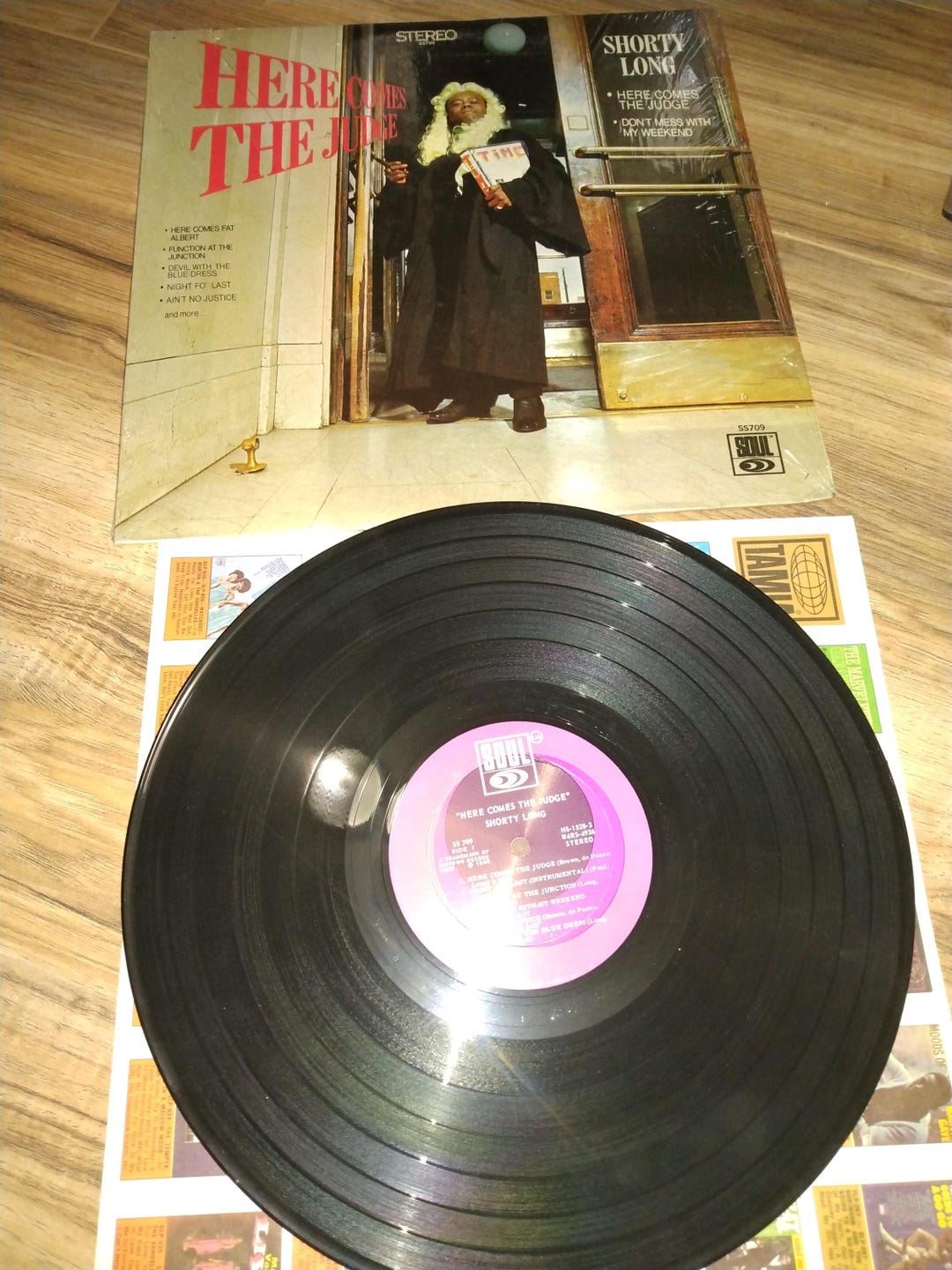 Shorty Long - Here Comes the Judge LP Vinyl - Etsy