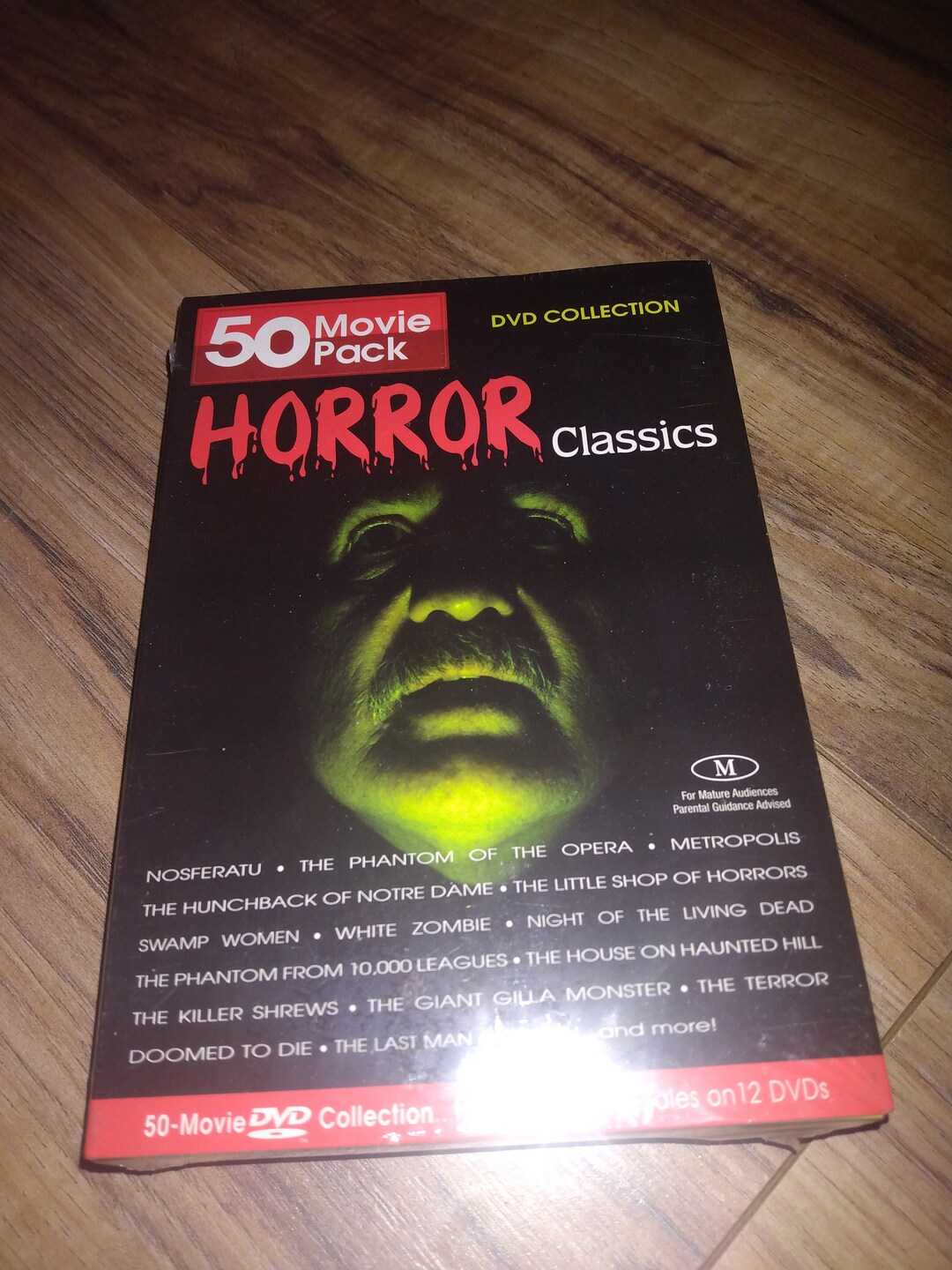 50 Horror Classics DVD Collection New Sealed - Etsy
