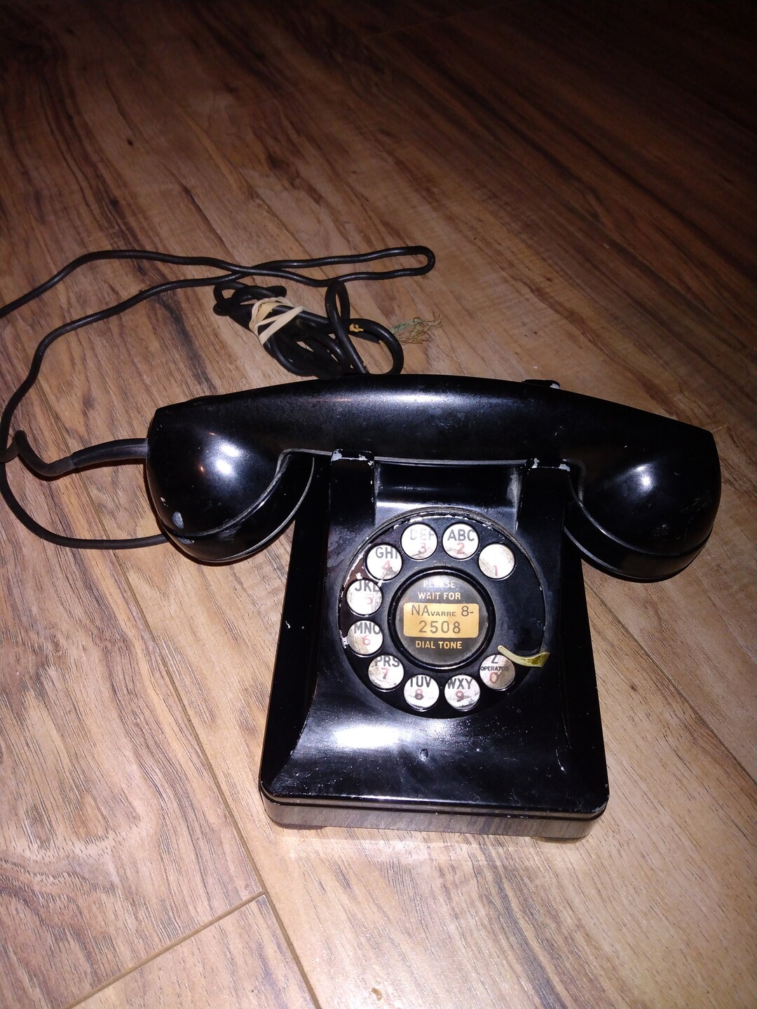 Vintage Bell System Rotary Phone Heavy Metal Base - Etsy