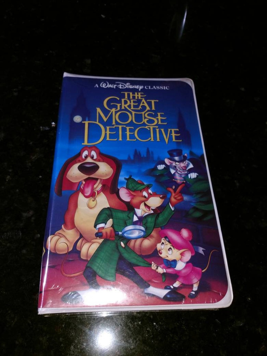 The Great Mouse Detective VHS Black Diamond NEW in Shrinkwrap - Etsy