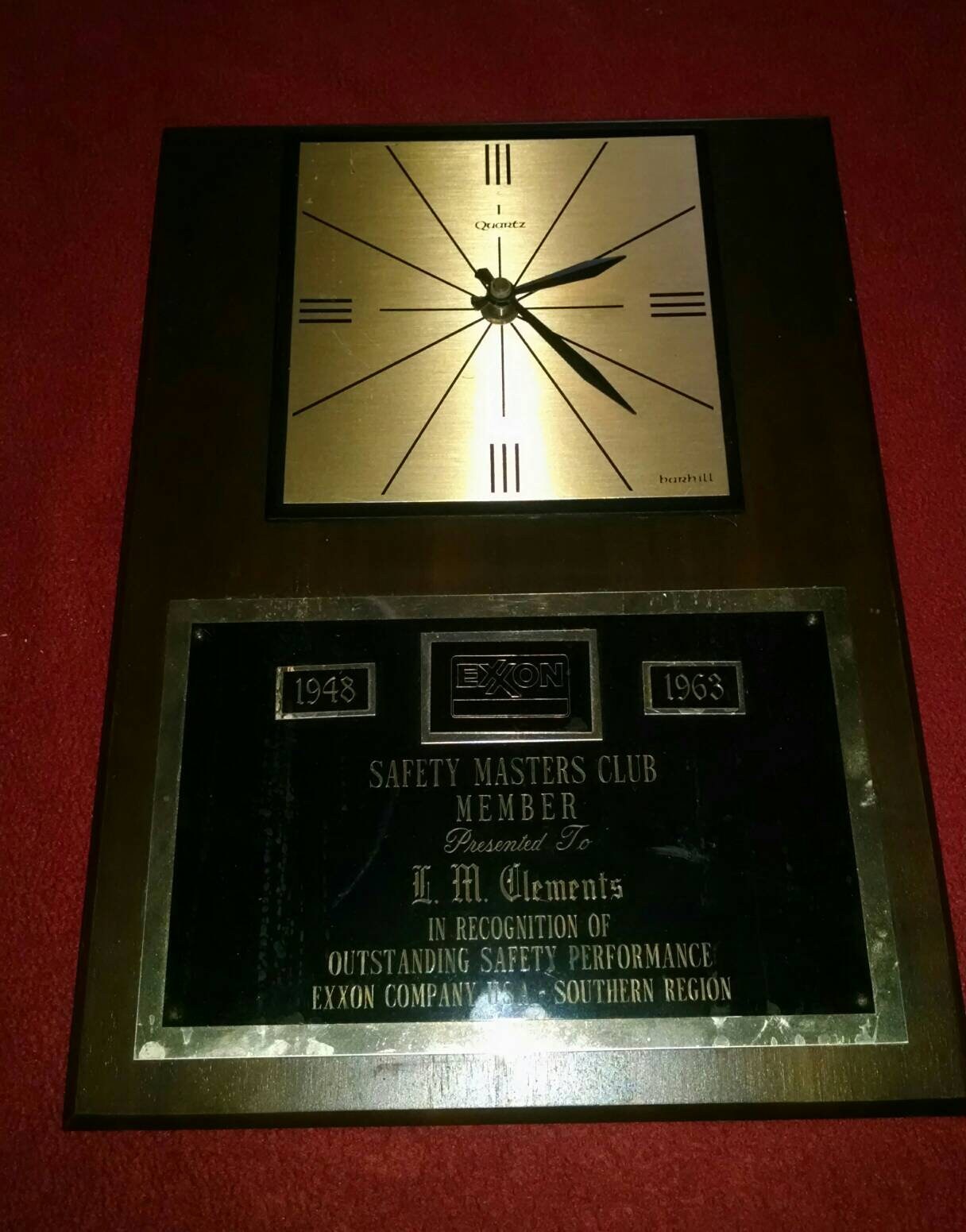 Vintage Exxon Uniflo Sign