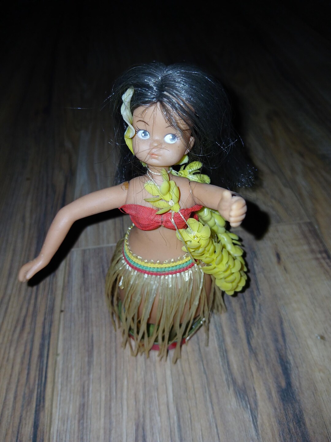 Vintage Wind up Hula Girl Toy - Etsy