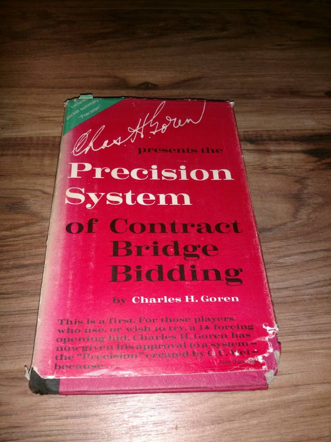 Charles Goren the Precision System of Contract Bridge Bidding Book 1971 ...