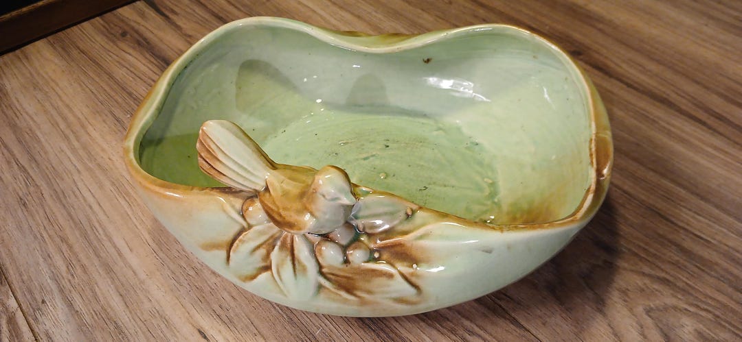 Vintage Mccoy Bird Bowl - Etsy