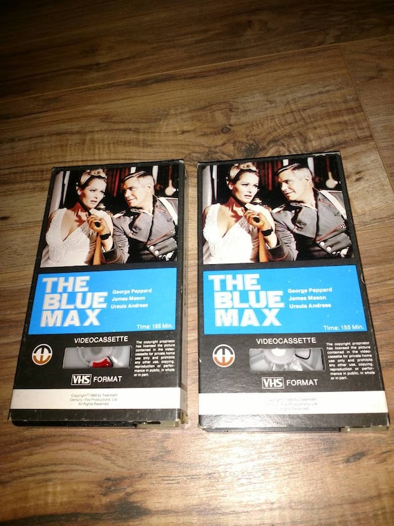 Magnetic Video Corporation the Blue Max VHS Tapes Parts 1 and - Etsy UK