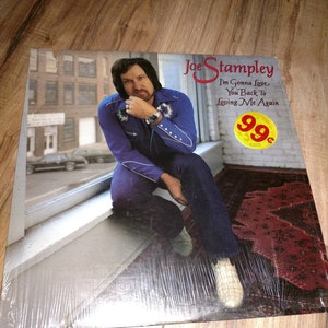 Joe Stampley I'm Gonna Love You Back to Loving Me Again - Etsy