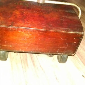 Antique Wooden Floor Sweeper Torrington Model K - Etsy