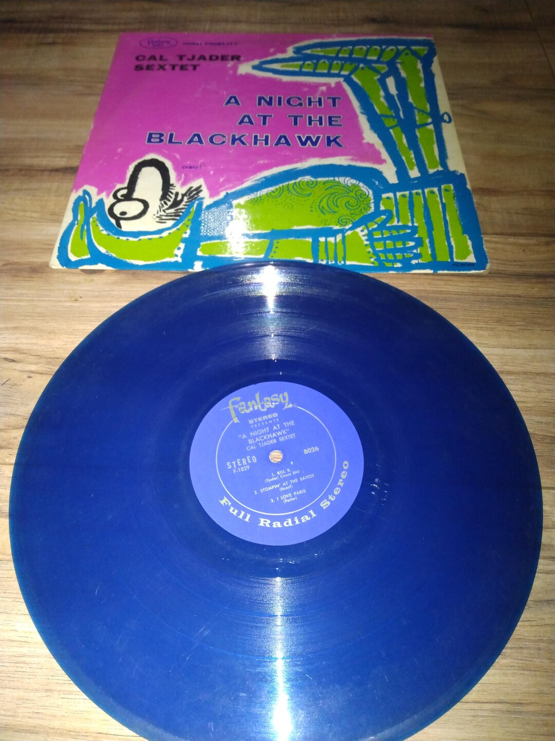 Cal Tjader Night at Blackhawk Lp Blue Good Condition - Etsy