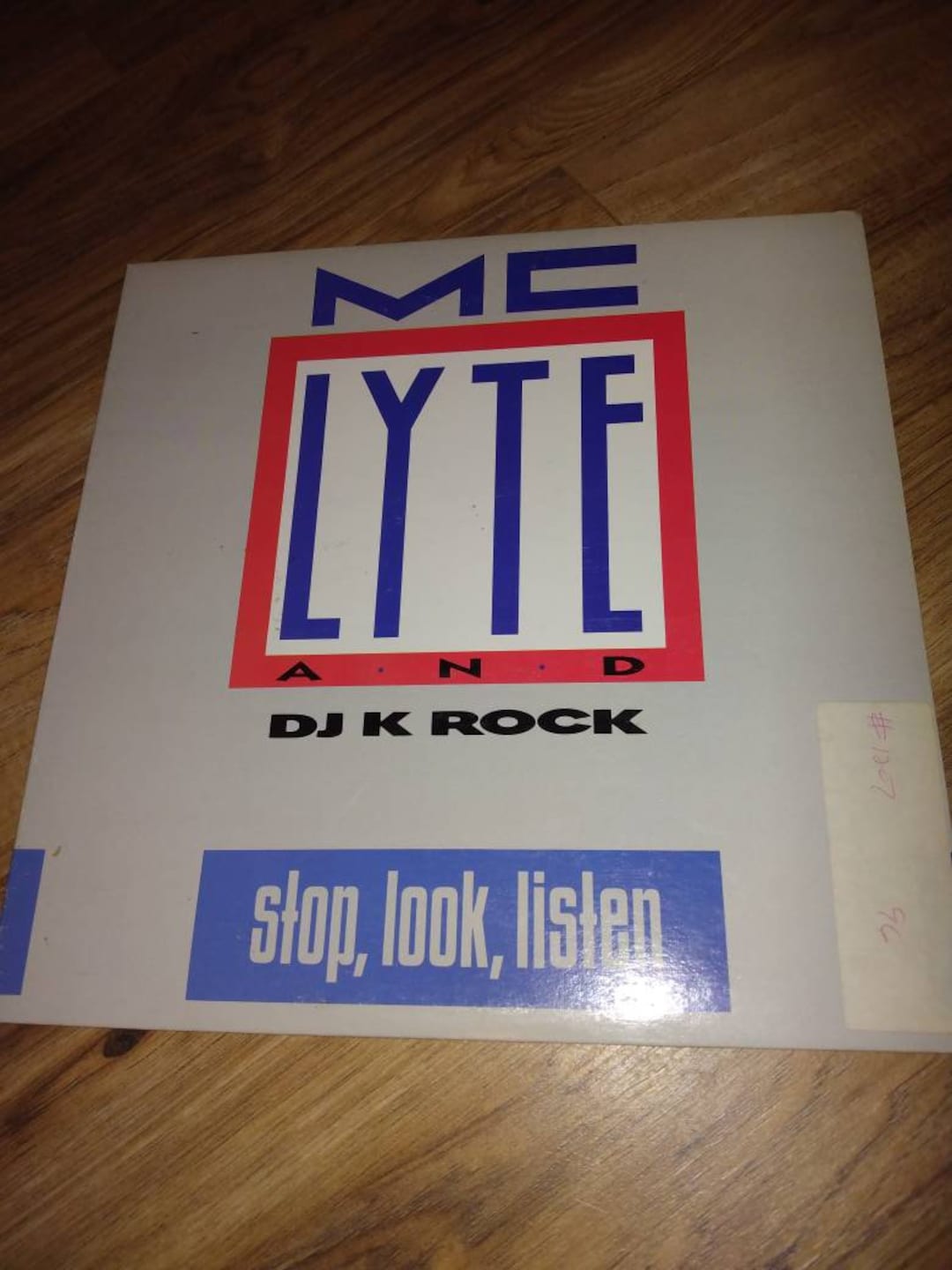 MC Lyte and DJ K Rock Stop, Look , Listen 12 in Excellent Condition - Etsy