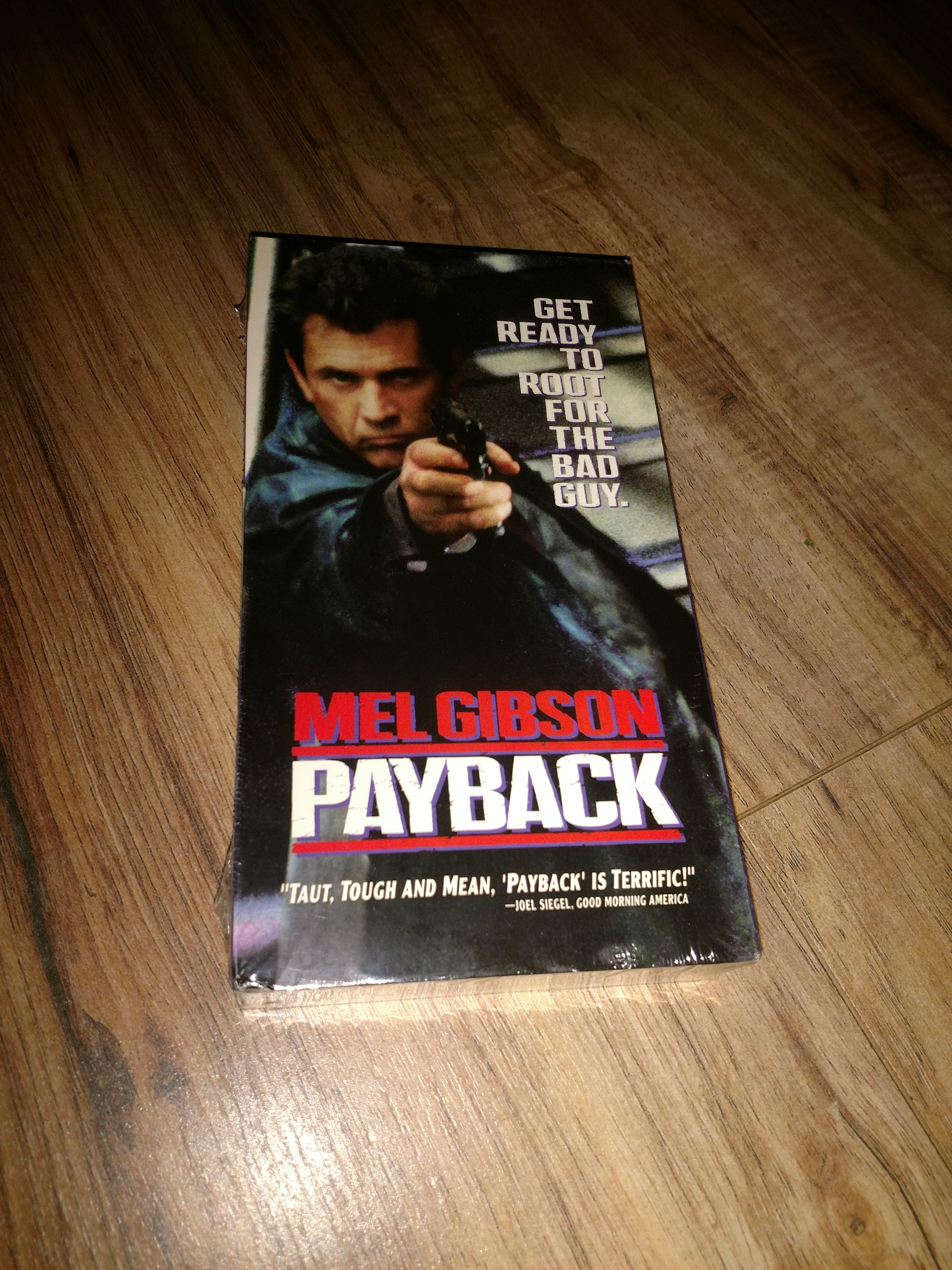Mel Gibson Payback VHS New Sealed - Etsy