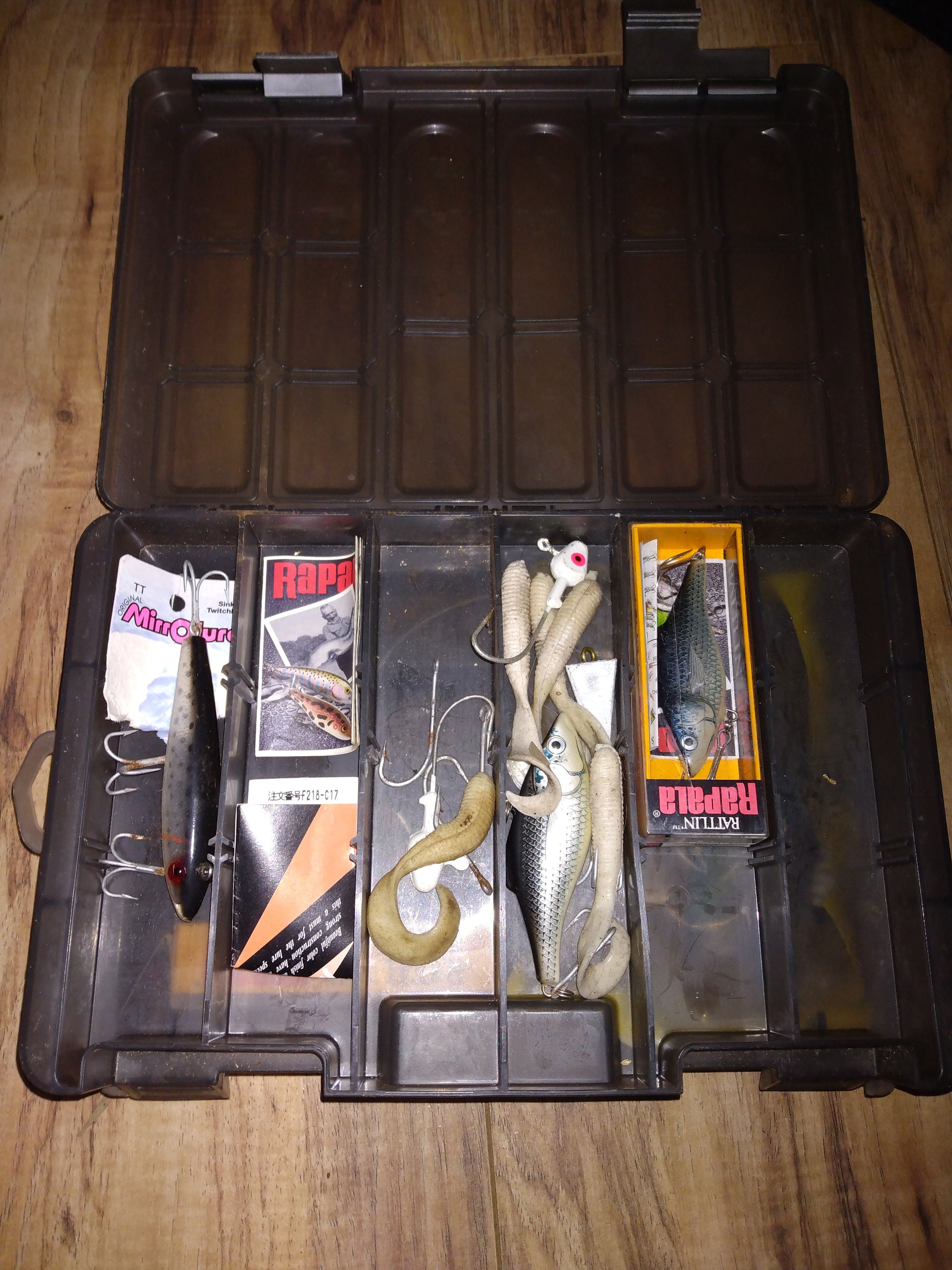 Small Plano Tackle Box With Old Gear Inside - Etsy