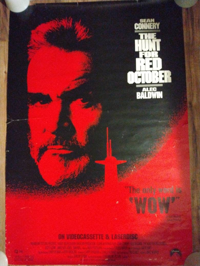 Hunt For Red October Poster