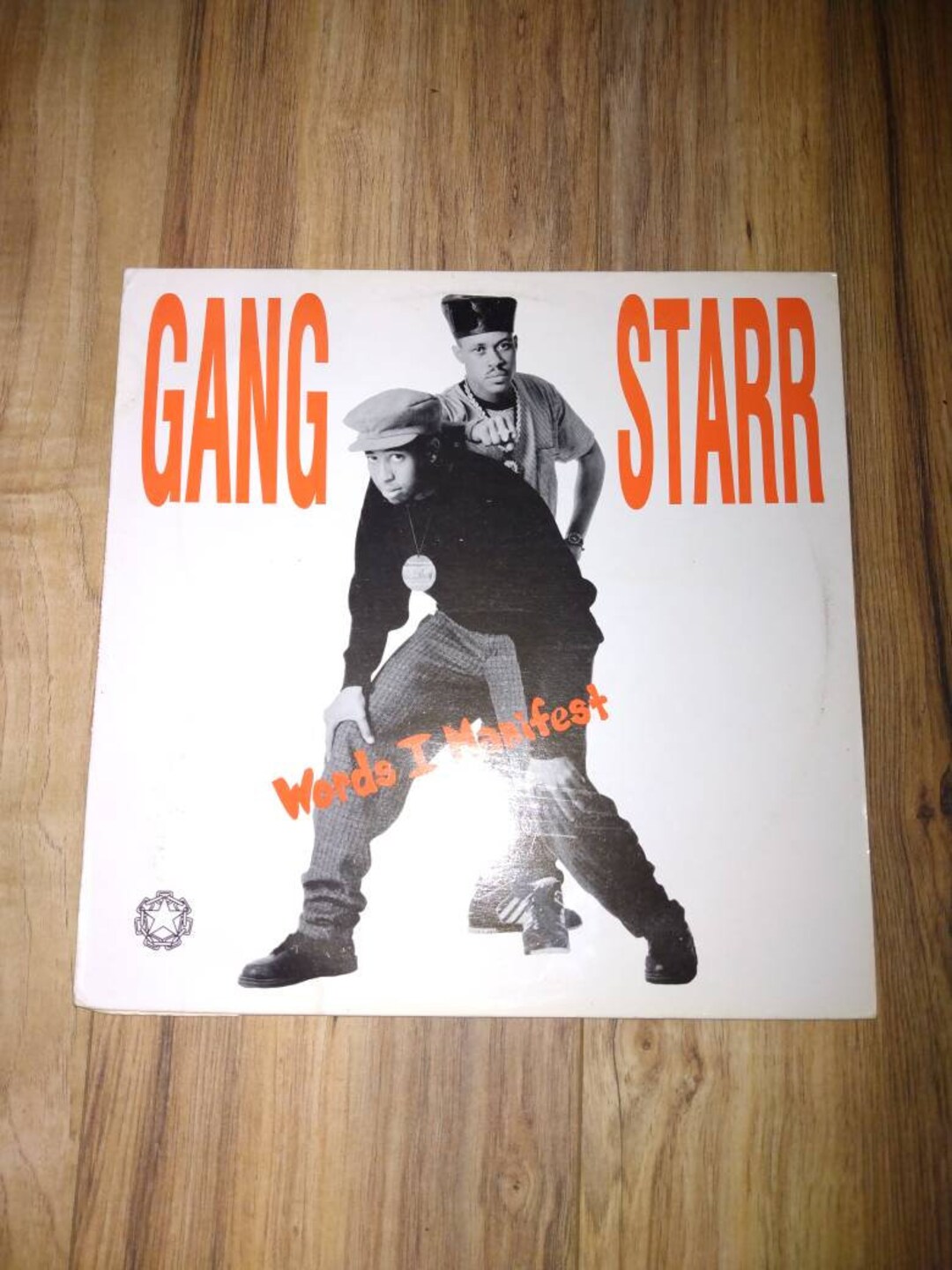 Gang Starr Words I Manifest 12 in Single Very Good Condition Year 1989 ...