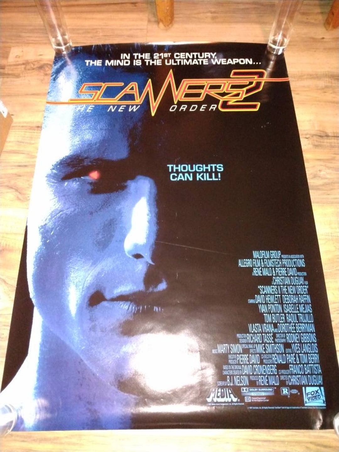Scanners 2 Movie Poster - Etsy