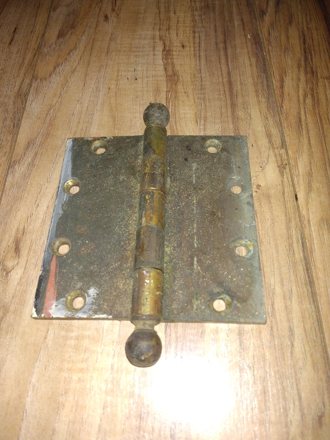 Antique Heavy Duty Brass Door Hinges - Etsy