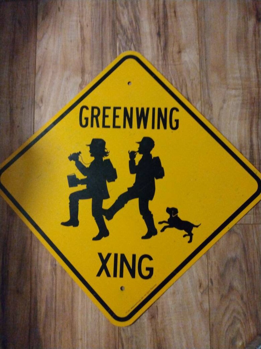 Vintage Greenwing Xing Traffic Sign Made of Metal - Etsy