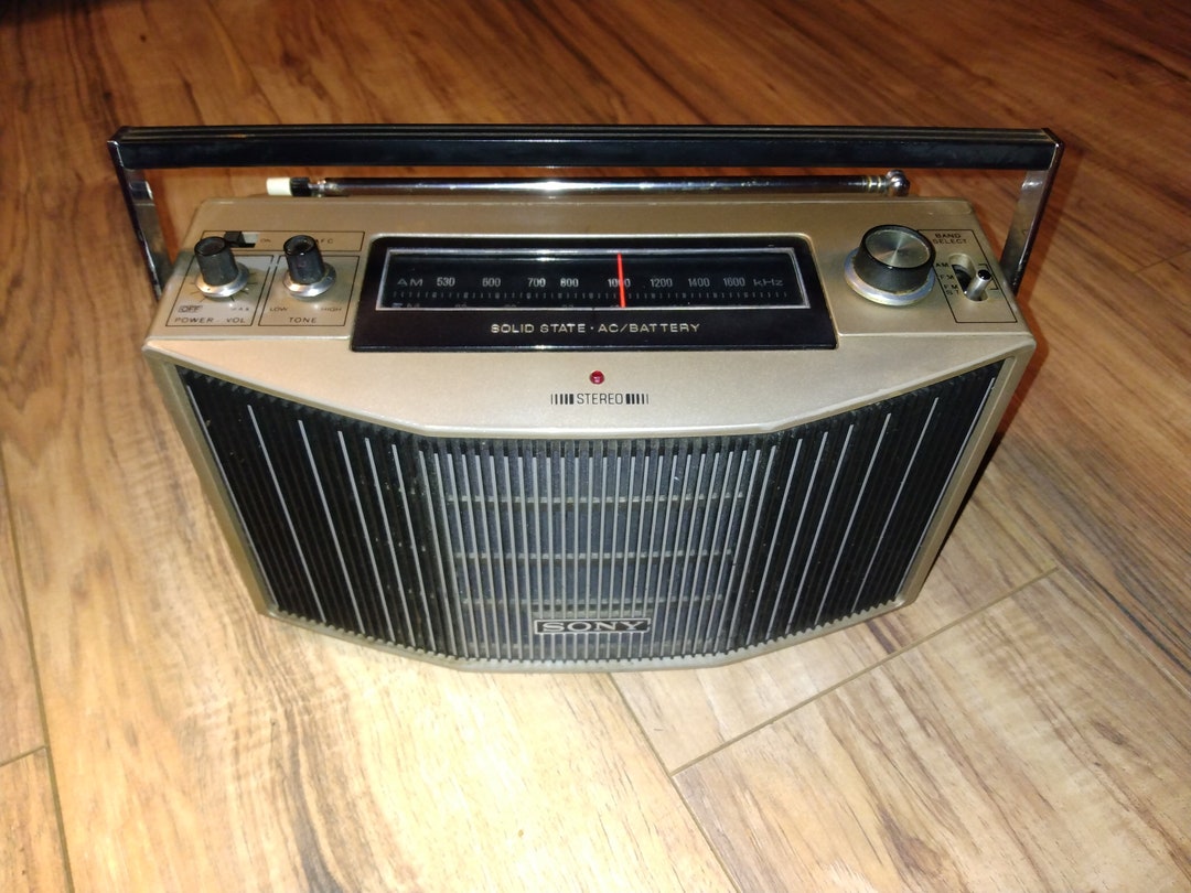 Vintage Sony MR 9300WA Radio Working With Batteries (no Power Cord) - Etsy