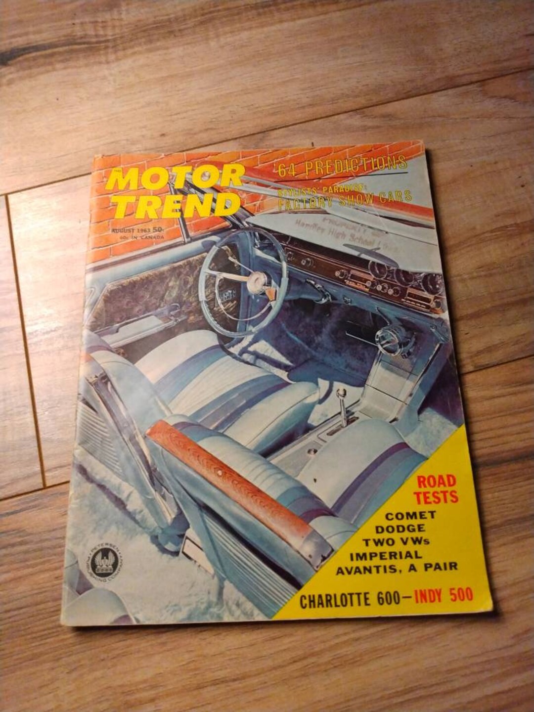 August 1963 Motor Trend Magazine Comet Dodge Road Test - Etsy