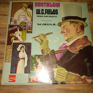 W.C. Fields Nostalgia Lp Picture Disc - Etsy