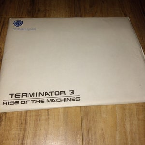 Terminator 3 Rise of the Machines Press Kit With CD - Etsy