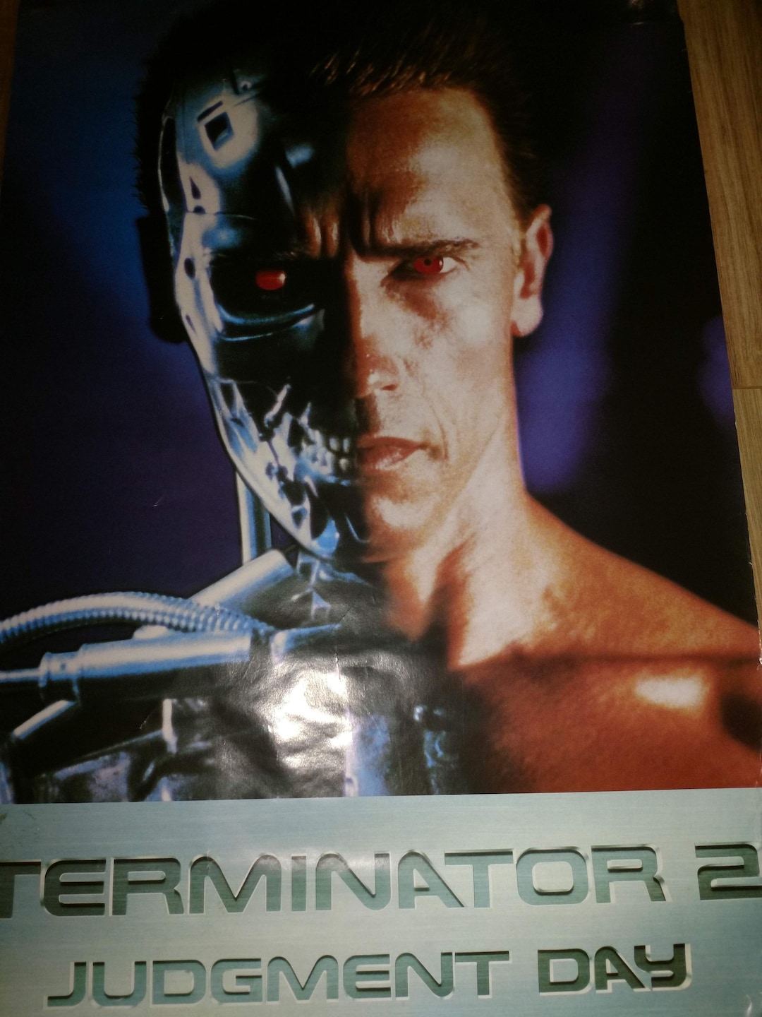 Terminator 2 Judgment Day Movie Poster Original Vintage - Etsy