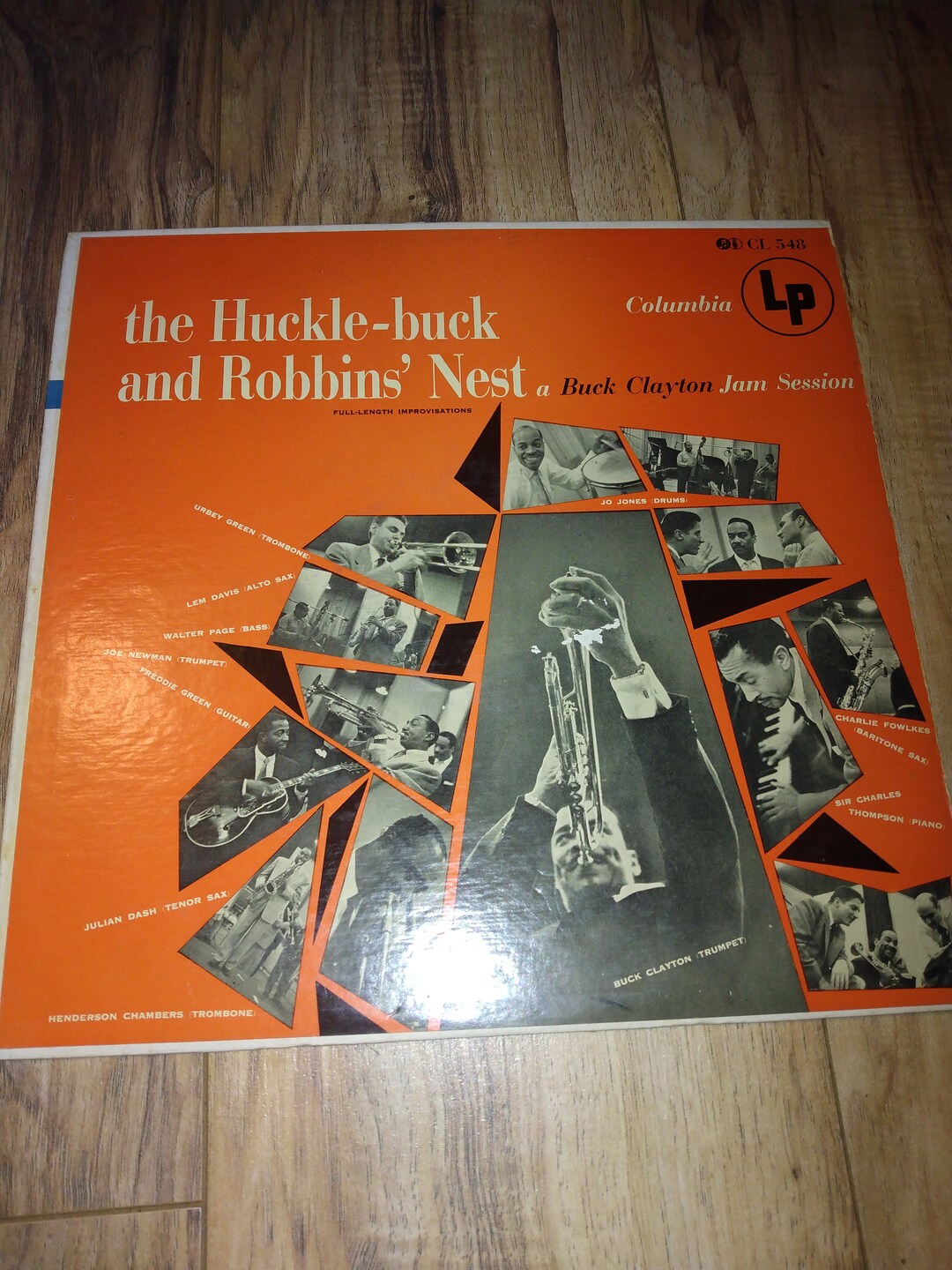The Huckle-buck and Robbins' Nest Buck Clayton Jam Session Lp - Etsy