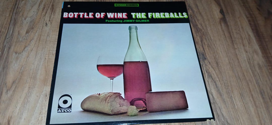 The Fireballs Bottle of Wine Lp Excellent Condition - Etsy