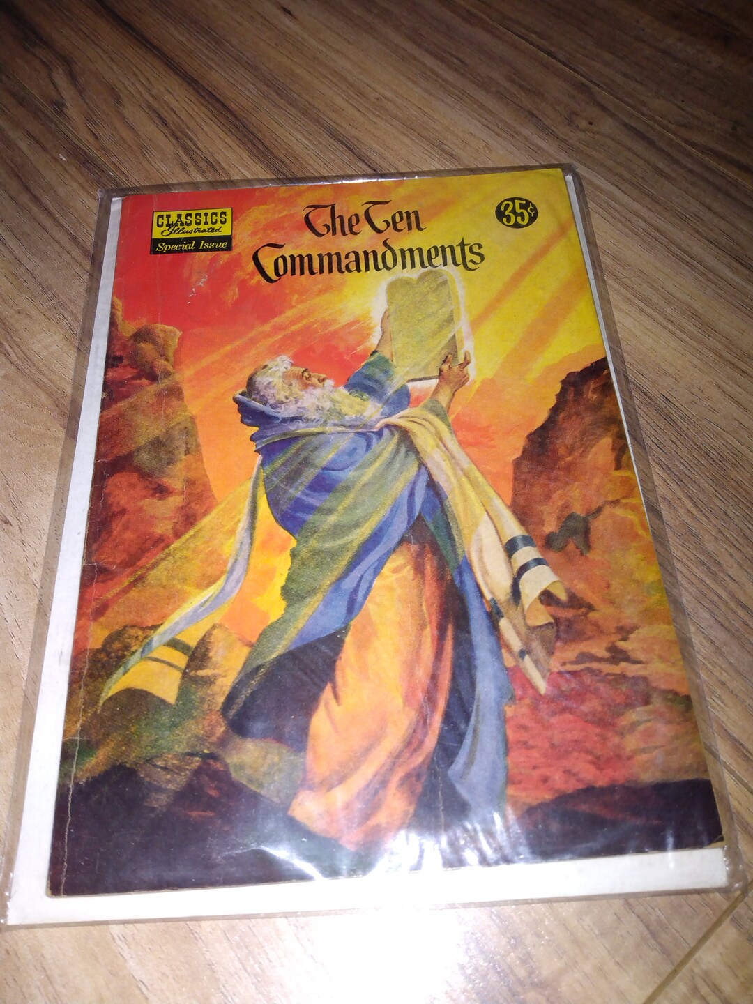 Vintage Classics Illustrated the Ten Commandments - Etsy