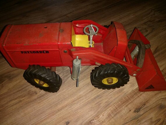Vintage 1950s Nylint Hough Payloader pressed steel large toy ...
