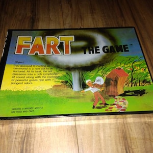 1993 Fart the Game New Sealed - Etsy
