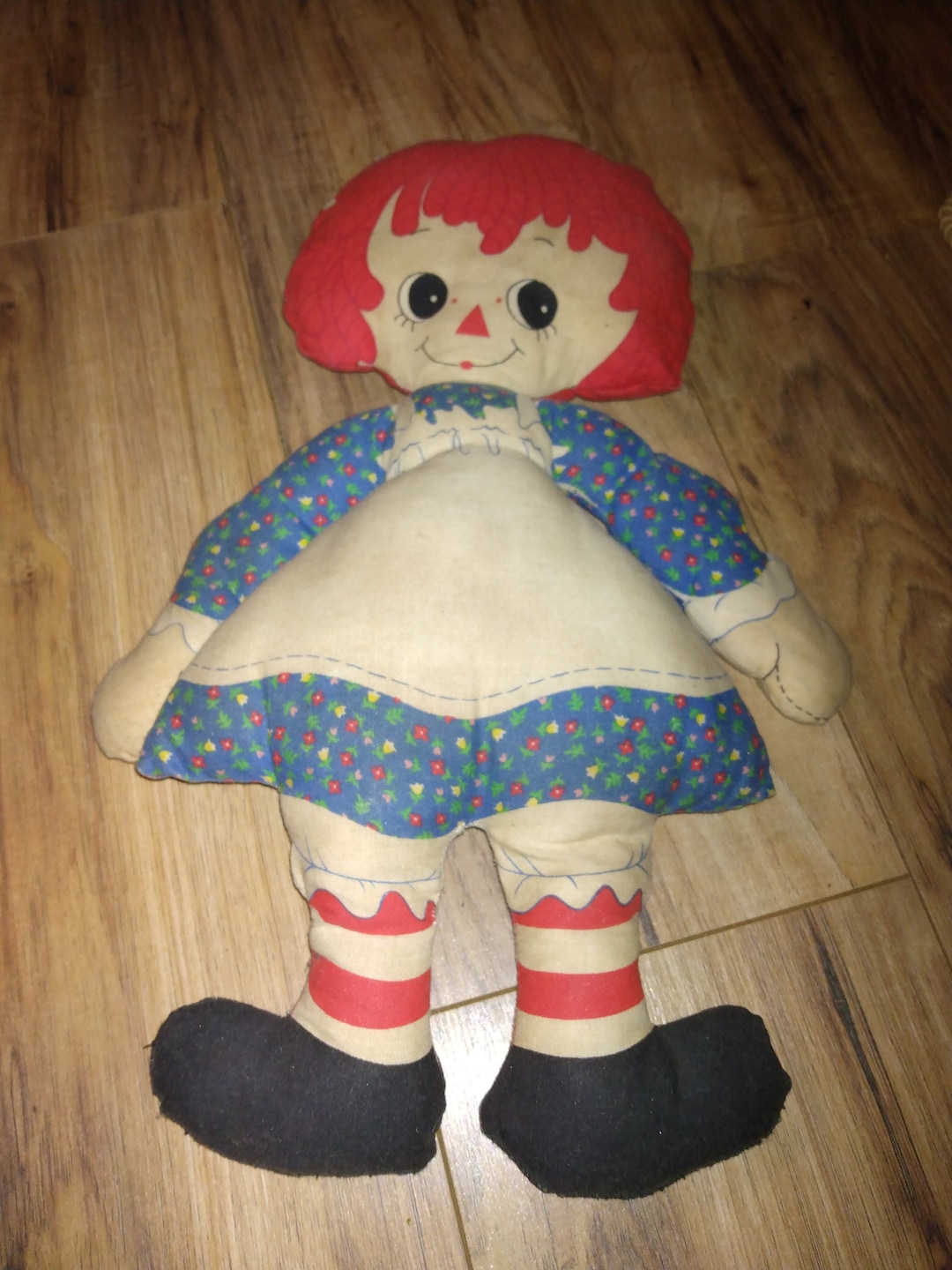 Vintage Raggedy Annie Doll - Etsy